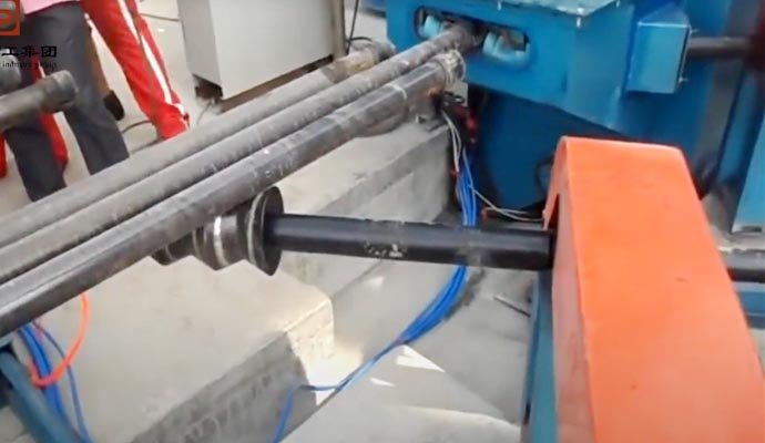 pipe and tube shot blast machine